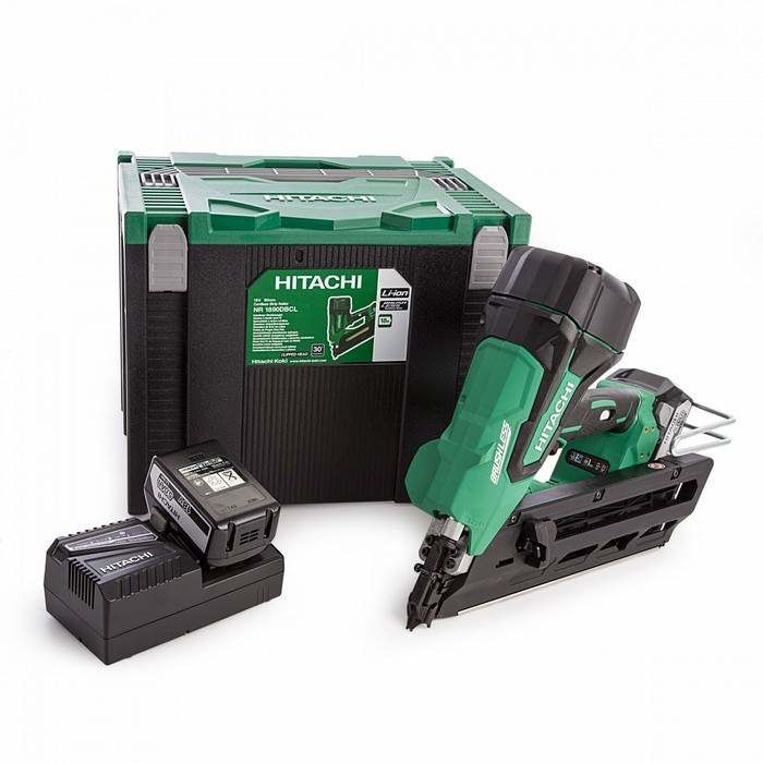 Hitachi 18V Cordless First Fix Framing Nailer (2 x 5Ah Batteries) – Ace ...