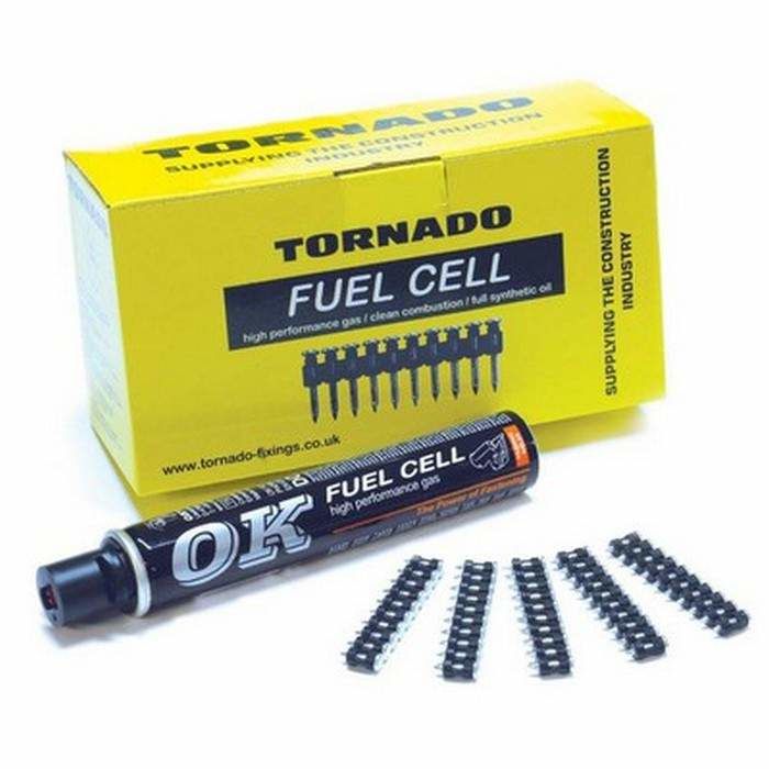 Tornado Rapide CN120 Nails 6 x 20 Boxed 1000 + 1 Gas – Ace Fixings